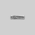 SACRARIUM. Secret Tomb Double Ring - Silver | REGALROSE